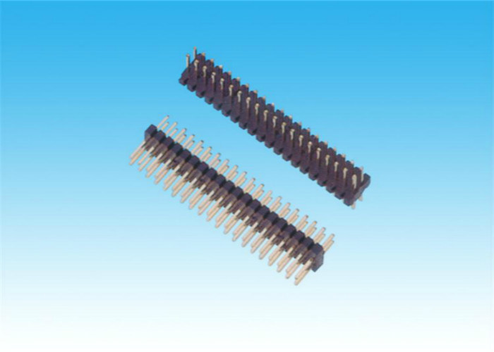 Active Status Pin Header Connector Dual Plastic Single Row 30m Max ...