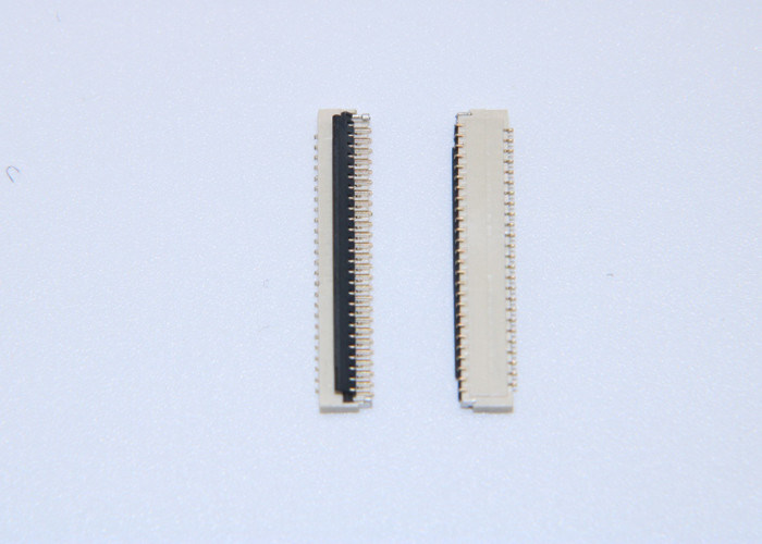 51 Pin FPC Flex Cable Connector Pitch 0.3mm Easy-On R/A SMT For Medical ...