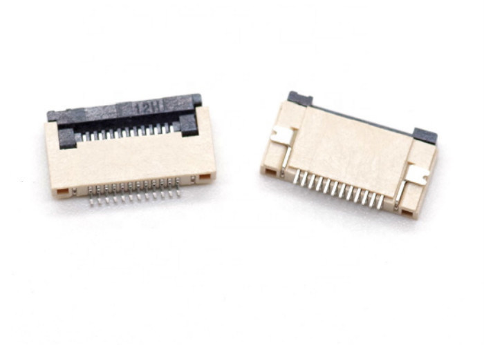 0.5 mm pitch connector FPC Connector types, with LCP, White ...