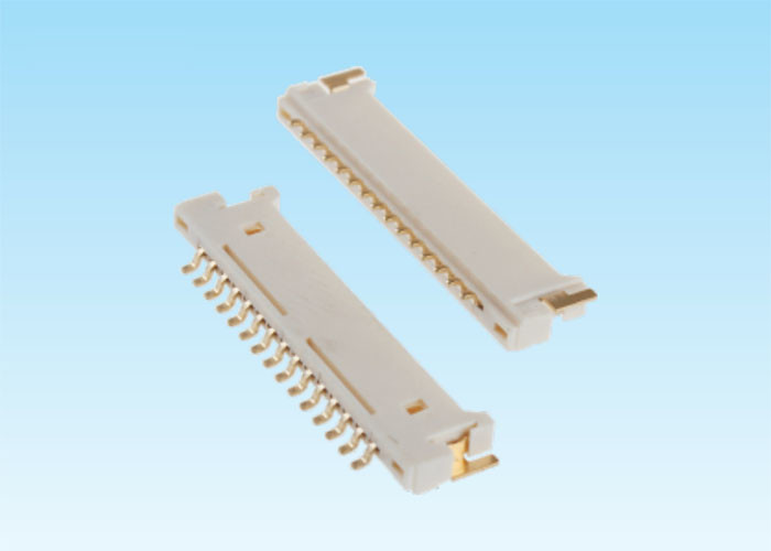 Ultrathin Single Row Wafer Electrical Connectors , Professional Wire ...